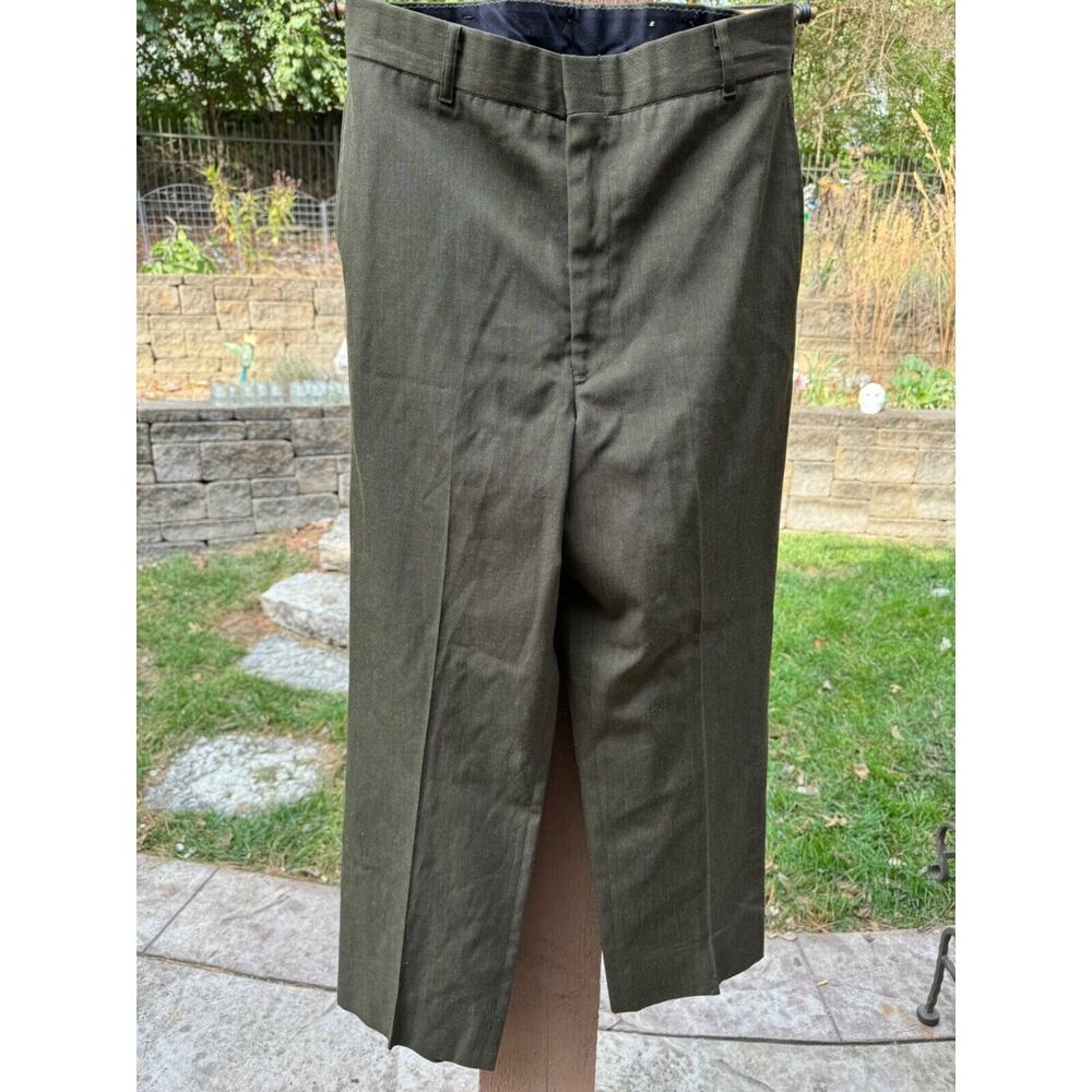 Marine Corps Usmc Green Poly/Wool Dress Pants Trouser… - Gem